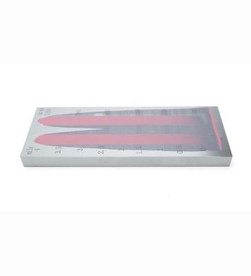 China Stainless steel Material Fineness of Grind Gauge For Paint , plastic , pigment for sale