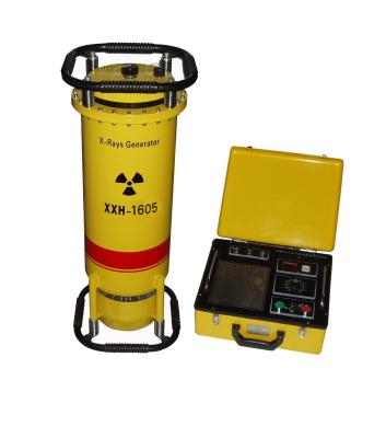 China Panoramic radiation portable X-ray flaw detector XXH-1605 with glass x-ray tube for sale