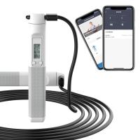 China APP Custom Logo PVC Jump Rope Led Electronic Display Calorie Counter Check for sale