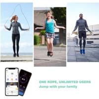 China New Style Gym Fitness APP 3M Smart Counting Digital Adjustable Jump Rope for sale