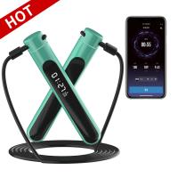 China New Technology Steel Wire Jump Rope With A Skipjoy Adjustable Smart Free App for sale