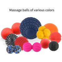 China Natural Cork Massage For Neck Foot Pilates Balance Self Massage Fascia Point Yoga Therapy Ball for sale