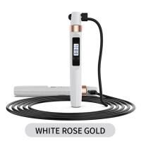 China Fitness Equipment App Customized Logo Steel Wire Jump Rope Skipping Rope for sale
