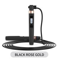 China Fitness Equipment App Customized Logo Steel Wire Jump Rope Skipping Rope for sale
