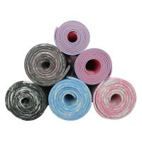 China Pink Lightweight TPE Yoga Mat Durable Anti Slip Custom Logo for Yoga Pilates for sale