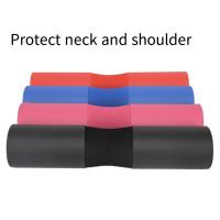 China Foam Barbell Neck Body Squat Shoulder Pad For Hip Thrusts For Women Men Use Protective Lunges Pain Relief Pads for sale