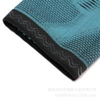 China Custom Spandex Silicone Gel Spring Logo Band Compression Anti-Slip Knee Pads for sale