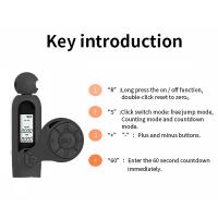 China Replaceable Rope Burning Fat Sports Professional Smart Electronic Counting Jump Rope Non-Bluetooth for sale