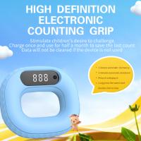 China Multi-Functional Fitness Grip Training Finger Strength Grip Wrist Strength Electronic Counting Ring Rechargeable for sale