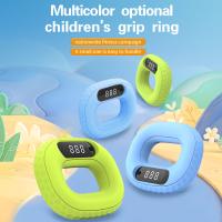 China Multi-Functional Fitness Grip Training Finger Strength Grip Wrist Strength Electronic Counting Ring Rechargeable for sale