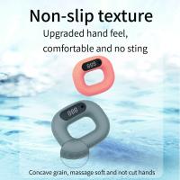 China Grip Ring Silicone Counting Hand Rehabilitation Training Finger Strength Flexible Exercise Grip Ball for sale