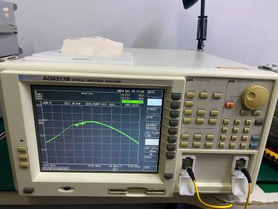 China Yokogawa AQ6317B Optical Spectrum Analyzer 600-1750 nm with 0.015 nm Resolution and 70 dB Dynamic Range for sale
