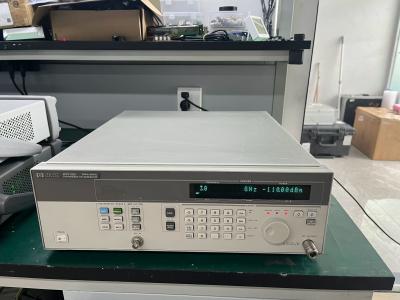 China HP Agilent 83712B RF Signal Generator 10 MHz to 20 GHz with -80 dBc/Hz Phase Noise and +13 dBm Output Power for sale
