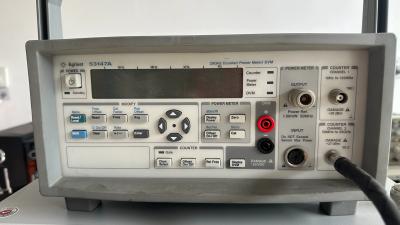 China Agilent 53147A 20 GHz Microwave Counter Power Meter DVM with ±1 ppm OCXO and -70 to +44 dBm Range for sale