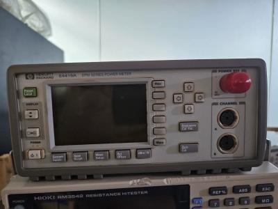 China Agilent E4419A Used Dual-Channel RF Power Meter 110 GHz Frequency -70 to +44 dBm Range for sale