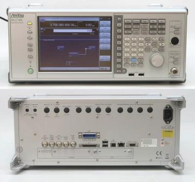 China Anritsu MG3740A 100 kHz-6 GHz Analog Signal Generator -140 dBc/Hz Phase Noise 600 µs Switching for sale