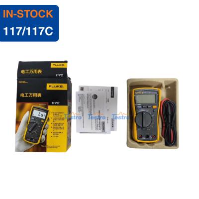 China Fluke 117/117C True-RMS Digital Multimeter with VoltAlert, 6000-Count Display, CAT III 600V Rating for sale