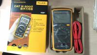 China Fluke 15B+ Digital Multimeter 1000V 10A CAT III 600V with Backlit LCD Display for sale