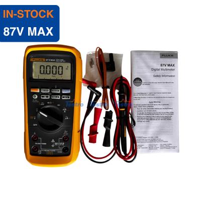 China Fluke 87V MAX Industrial True-RMS Multimeter with 19999 Count Display, CAT IV 600V Safety Rating and IP67 Protection for sale