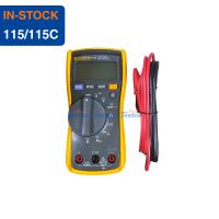 China Fluke 115/115C True-RMS Digital Multimeter 600V 10A 6000 Count Backlit LCD CAT III Safety for sale
