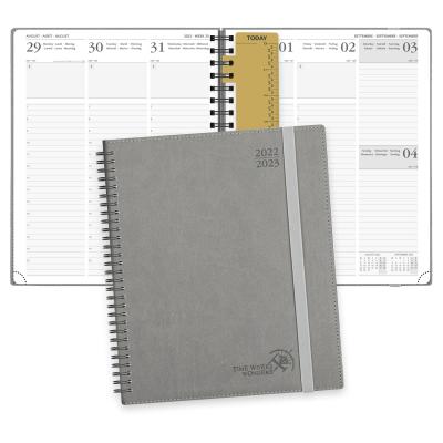 China 100GSM 12 Month Academic Planner 2023 Spiral Bound for sale
