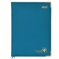 China Customizable Academic Daily Planner With Monthly And Weekly Plans Pacific Green for sale