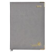 China Daily Plan In Grey With Monthly Tabs And Hourly Schedules for sale