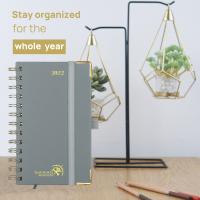 China 6.75''x4.2'' Custom Academic Planner Vertical Layout 80GSM Ivory Paper for sale