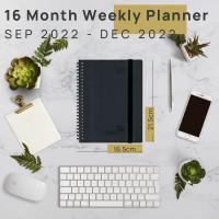 China Vertical Layout Medium Academic Planner 2023 2023 with Quick Search 16 Month for sale