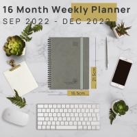 China 8.75''X6.5'' Weekly Planner 2023 2023 With Monthly Tab Hourly Schedule for sale