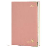 China PU Leatherette Cover Medium Academic Planner 100GSM Ivory Paper for sale