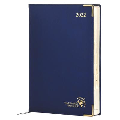 China 6.5''X8.5'' Weekly Planner 2023 Orange Vertical Hourly Schedule for sale
