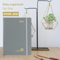 China Grey custom Hardback Academic Planner From Jan. 2023 To Dec. 2023 for sale