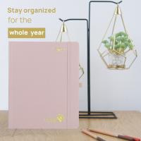 China 10.5x8.5 Inch Hardcover Academic Planner Jul 2023 to Jun 2023 14 Month Wire-O Binding for sale