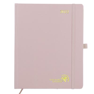 China 10.5x8.5 Inch Hardcover Academic Planner Jul 2023 to Jun 2023 14 Month Wire-O Binding for sale