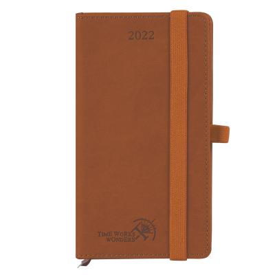 China 3.5x6.5 Inch Pocket Size Weekly Planner With Vertical Hourly Schedule for sale