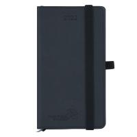 China PU Vegan Pocket Size Weekly Planner 3.5x6.5 Inch with Hourly Schedule and Card Slot for sale