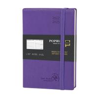China Poprun Purple ECO Friendly Academic Planner 16 Month Medium Size for sale