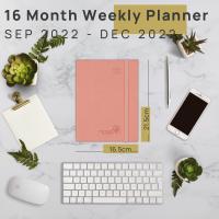 China 80GSM Ivory Paper Eco Friendly Academic Planner Sept 2023 to Dec 2023 8.75x6.63 Inch for sale