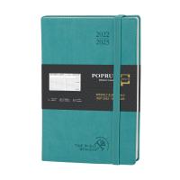China Eco Friendly Softcover Weekly Planner 2023 16 Months Donau Blue 8.75x6.63 Inch for sale