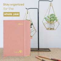 China 80GSM Academic Weekly Planner 2023 With Hourly Schedule Monthly Tabs for sale