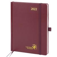 China Elastic Band 100GSM Weekly Calendar Planner July 2023 to June 2023 6.5x7.75 Inch for sale