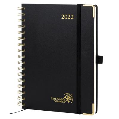 China Custom Wirebound Academic Planner 2023 80GSM 100GSM 120GSM Paper for sale