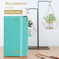 China FSC Vertical Small Academic Planner With Weekly Monthly Overviews for sale