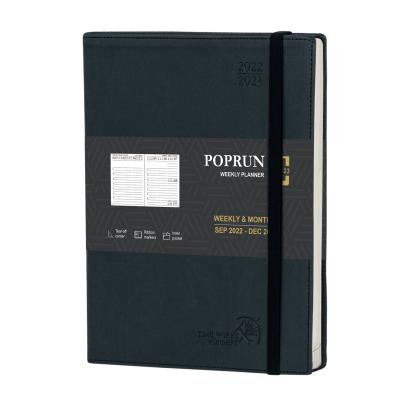 China OEM ODM Large Academic Planner With Hourly Schedule Monthly Tabs for sale