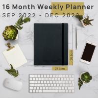 China OEM ODM Large Academic Planner With Hourly Schedule Monthly Tabs for sale