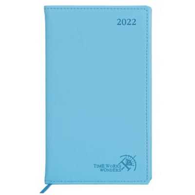 China Vegan Leather Softcover Weekly Academic Planner Pocket Size 3.9x6.6 Inch 2023 for sale