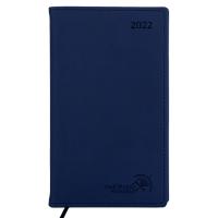China 2023 Weekly Academic Planner 3.9x6.6 Inch 12 Months Vertical Print PU Leather for sale