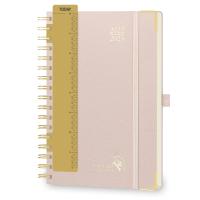 China FSC Certificate Customizable Weekly Planner Soft Cover Light Pink 2023 for sale