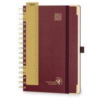 China Vegan Leatherette Hardback Weekly Planner 16-Month Sept 2023 to Dec 2023 Customizable for sale